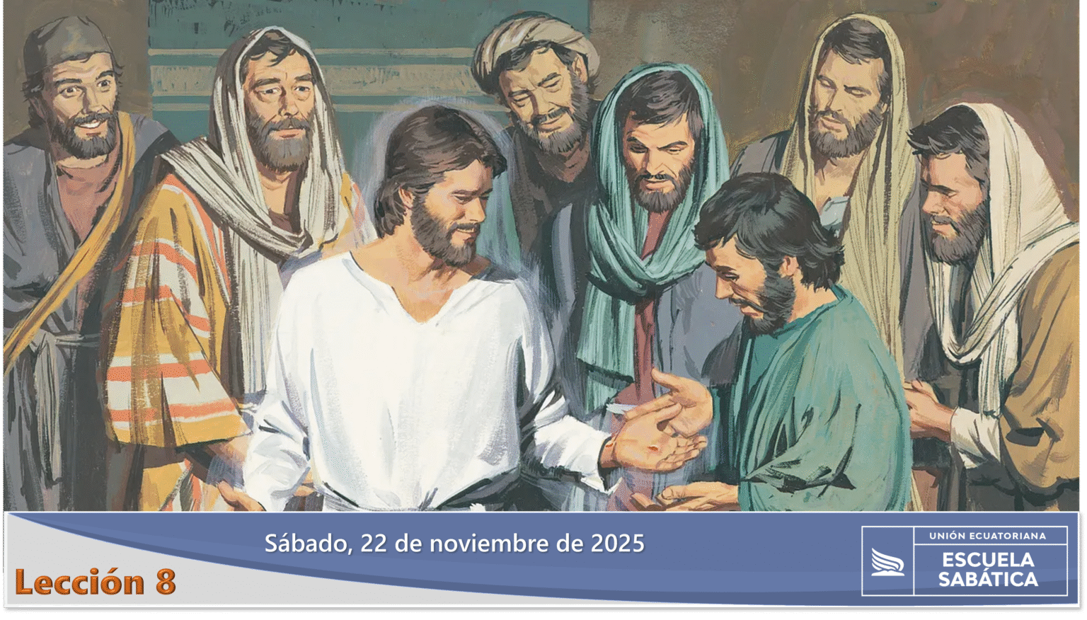 Jesús aparece ante los discípulos - Lección #8 - Trimestre 4/2025 ...